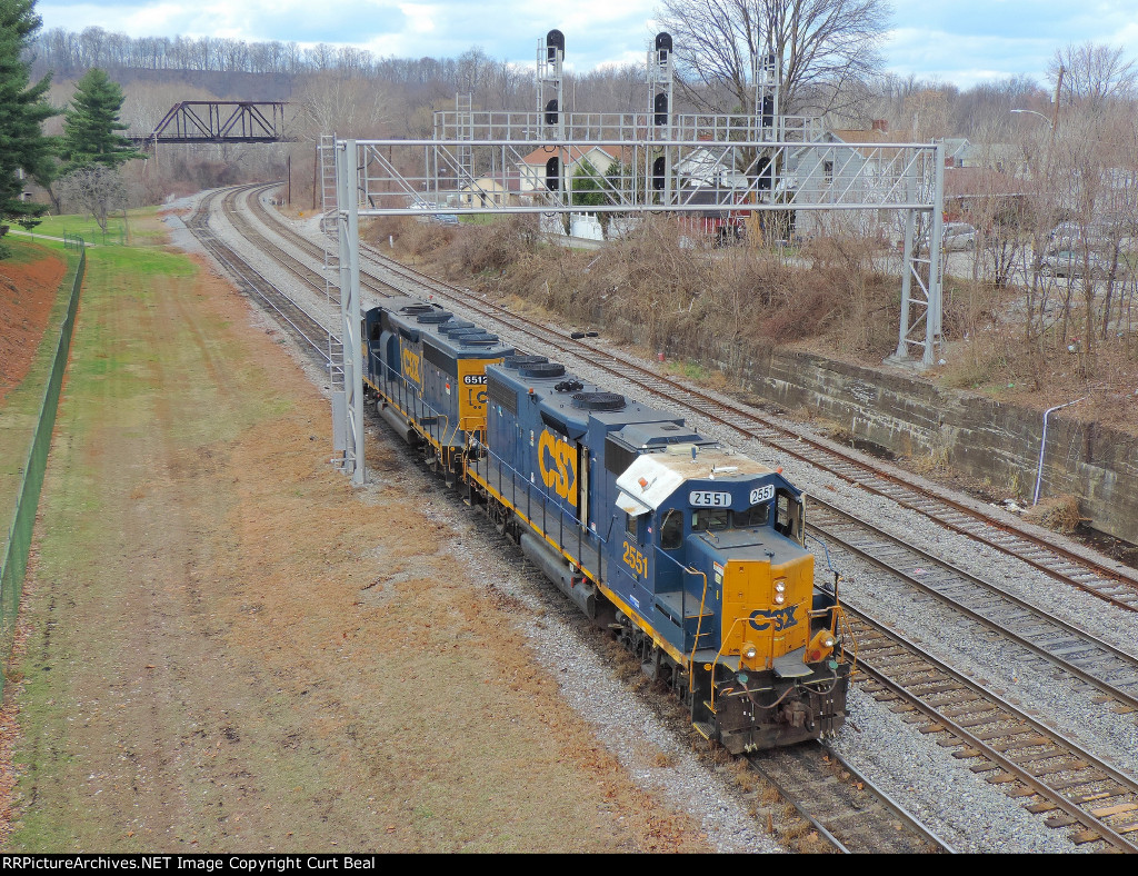 CSX 2551 and 6512 (2)